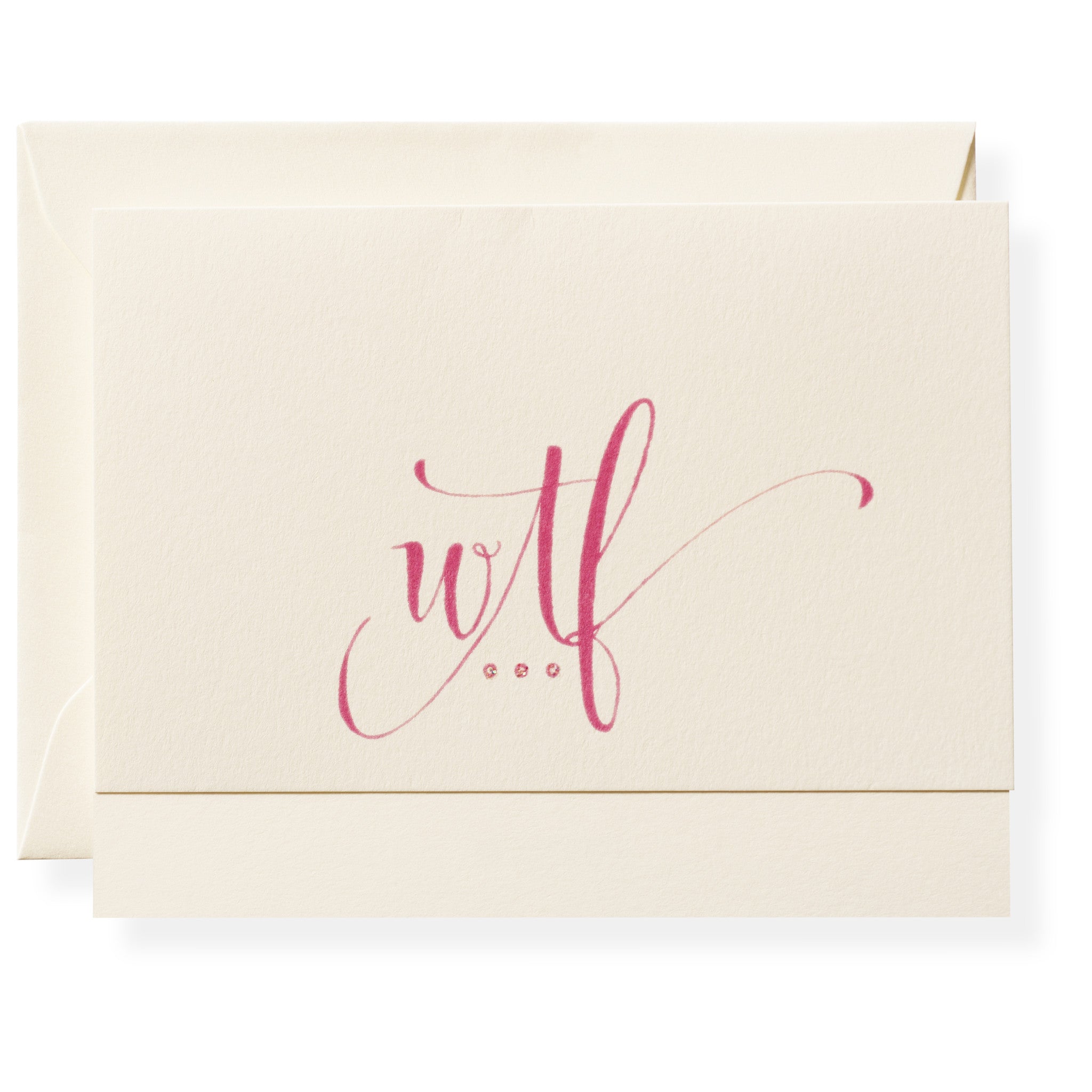 WTF Individual Note Card – Karen Adams Designs